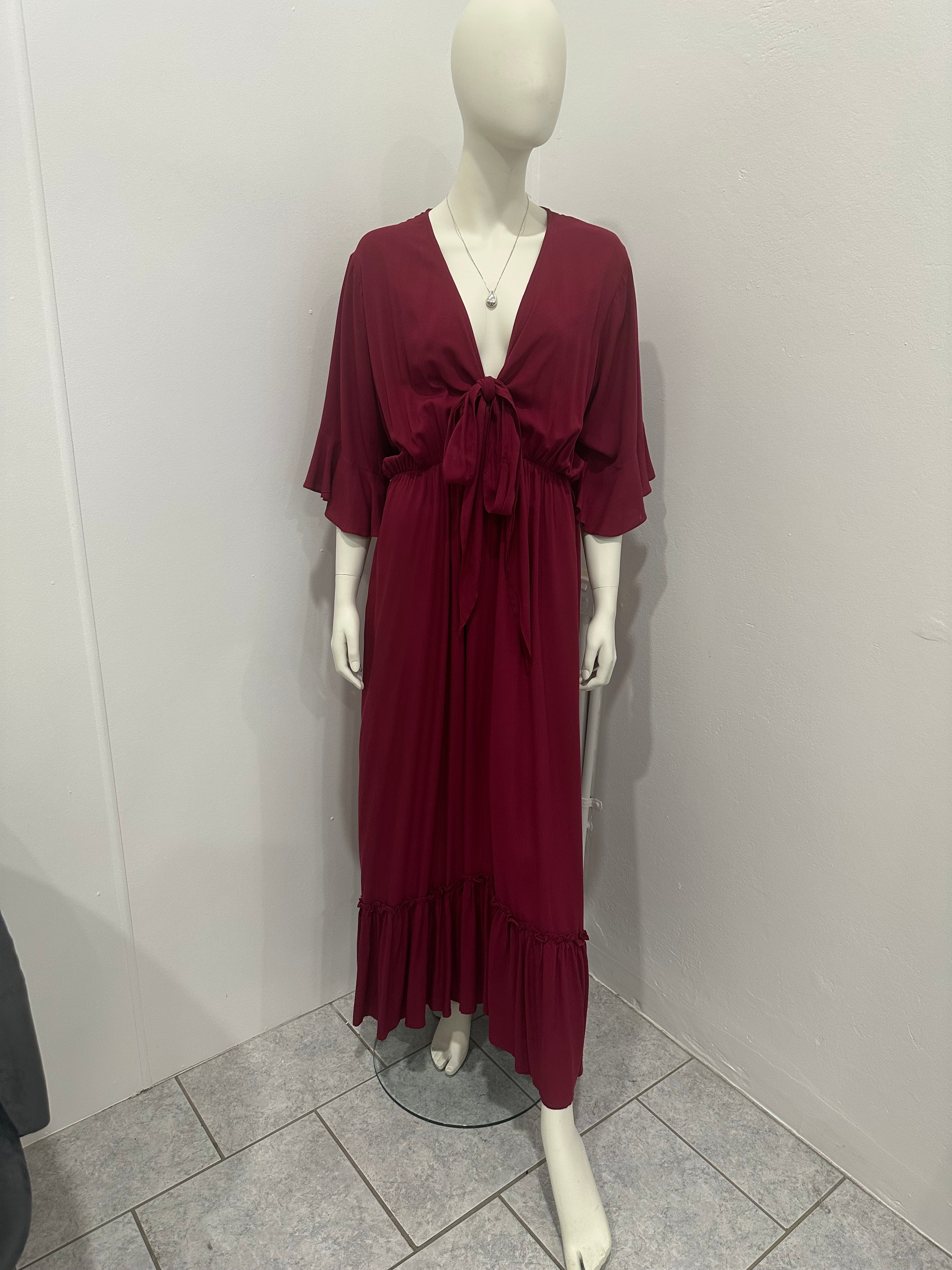 Nicole Maxi Dress in French Plum – Molly May's Boutique